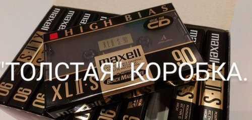 Аудио кассеты maxell chrome
