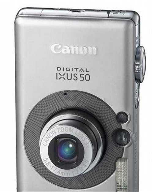 Фотоаппарат canon digital ixus 50 (Japan)