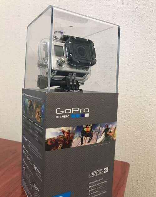 Камера GoPro Hero3 silver edition