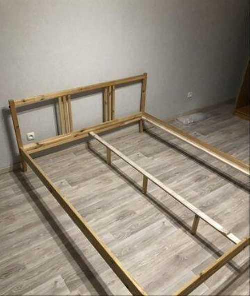 Каркас кровати 160х200 IKEA фьельсе