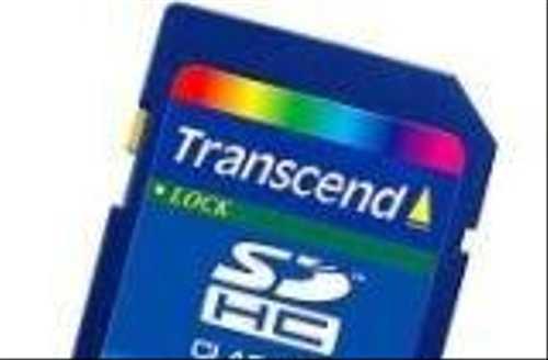 Карта памяти transcend sdhc 16 гб