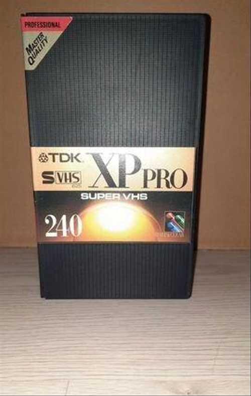 Видеокассета TDK svhs E-240