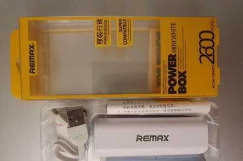 Аккумулятор внешний Remax 2600