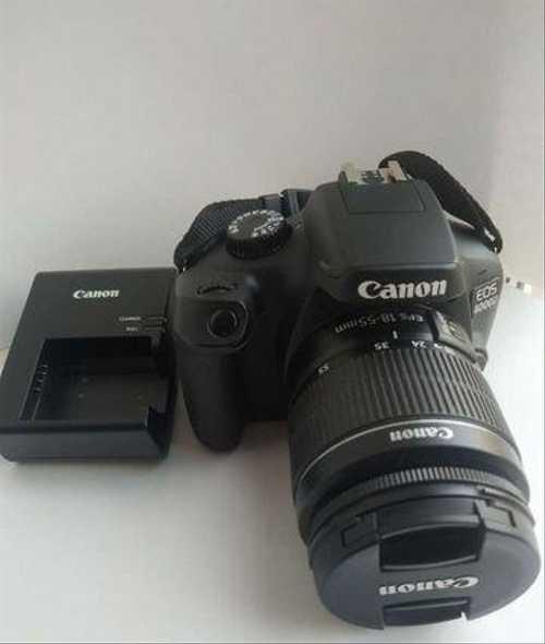 Canon 400D kit 18-55 пробег 7к