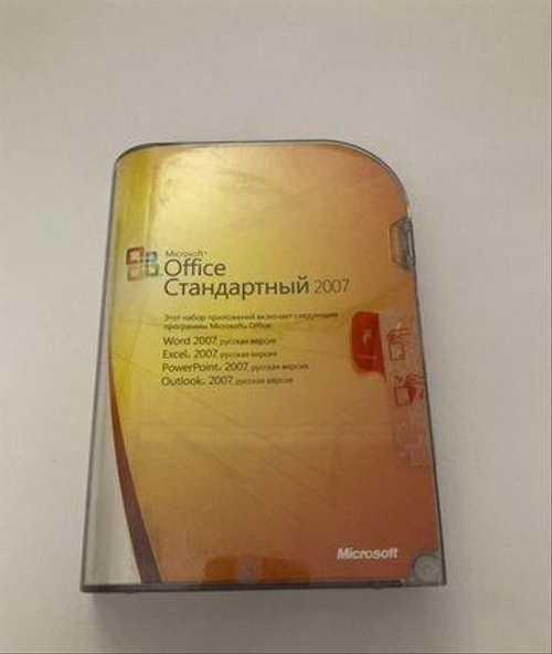 Установочный диск Microsoft Office Standart 2007