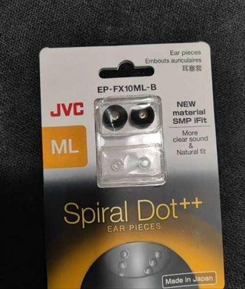 JVC Spiral Dot++ EP-FX10ML-B