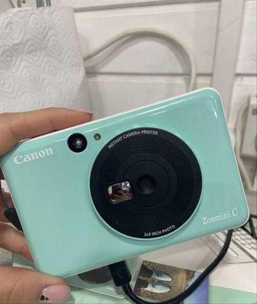 Фотоаппарат моментальной печати canon zoemini c