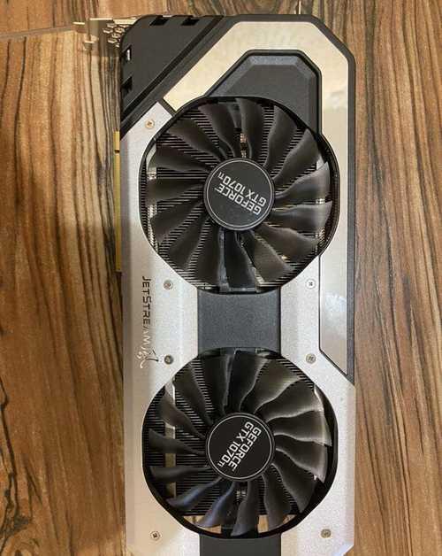 Видеокарта Palit GeForce GTX 1070ti super jetsream