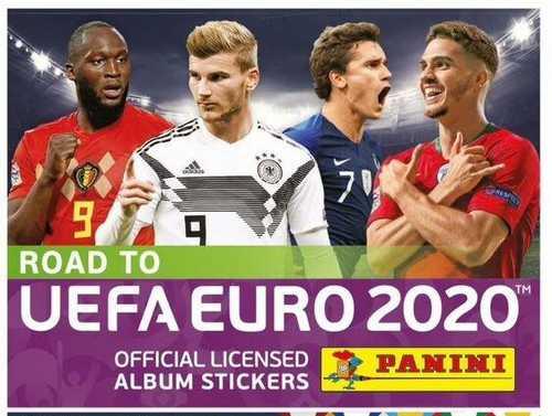 Наклейки Panini Дорога к Евро 2020