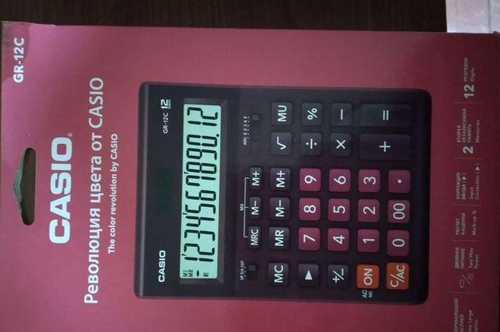 Бухгалтер калькулятор Casio GR-12c