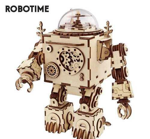 Деревянный конструктор Robotime 5 (3D пазл)