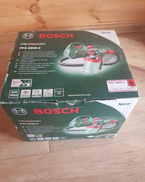 Краскопульт bosch pfs 3000-2