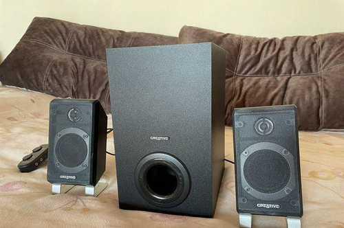 Колонки 2.1 сабуфер subwoofer creative