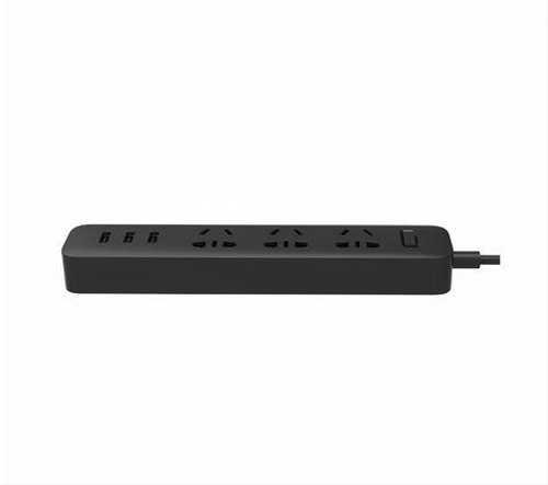 Удлинитель Xiaomi Mi Power Strip 3 Sockets Черный