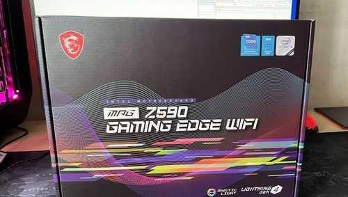 MSI Z590 gaming edge WI-FI + intel i7 11700K