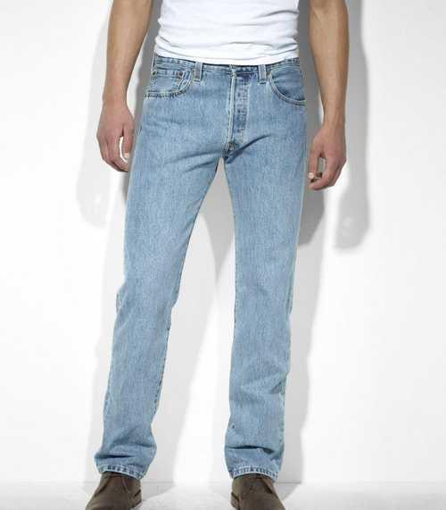 Джинсы Levis 501 W32 L34, Light Stonewash