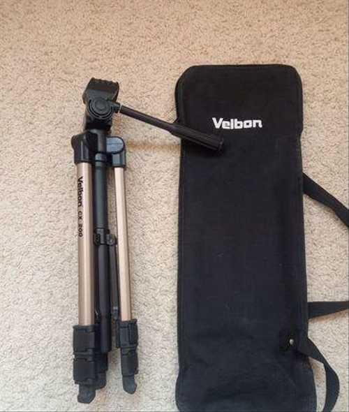 Штатив для фотоаппарата Velbon cx 200 с чехлом