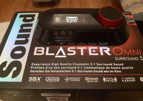 Creative sound blaster omni surround 5.1