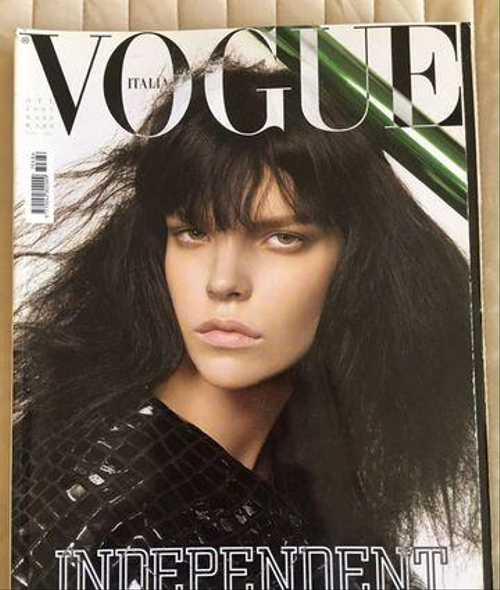 Журнал Vogue Italia октябрь 2007