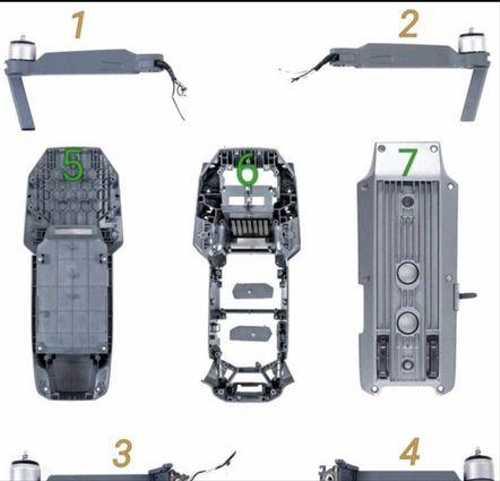 Все Запчачти на DJI mavic pro / platinum в наличии