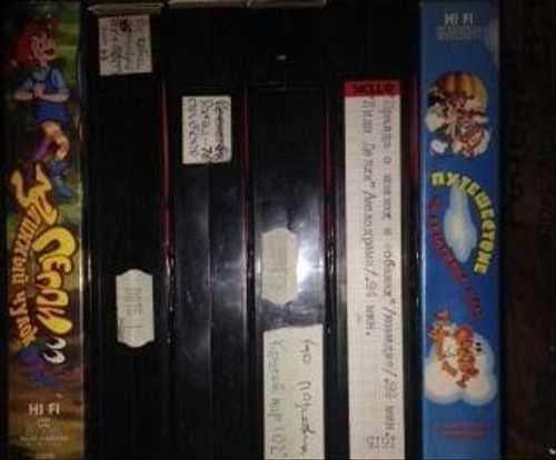 Видео кассеты - коллекция фирменных записей стерео