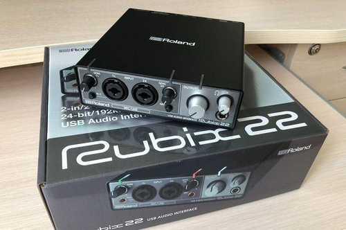 Звуковая карта roland rubix22