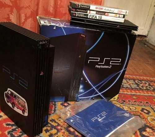 Sony PS2 fat and slim
