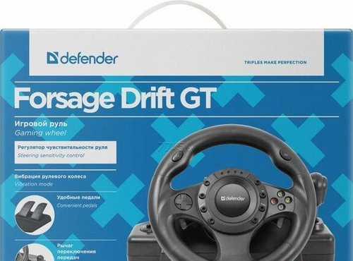 Игровой руль Defender Forsage Drift GT USB-PS3, 12