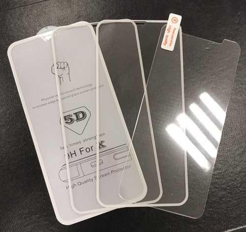 Защитное стекло iPhone X Xs