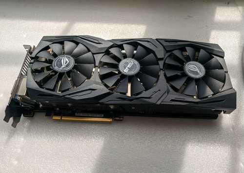 Видеокарта Asus Strix 1070 O8G gaming
