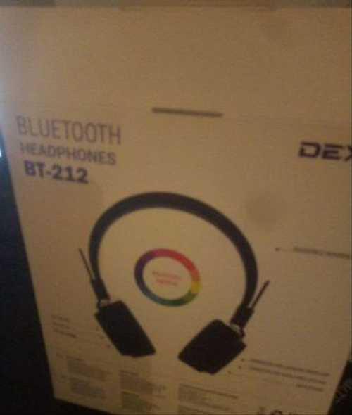 Bluetooth гарнитура dexp BT-212 синий