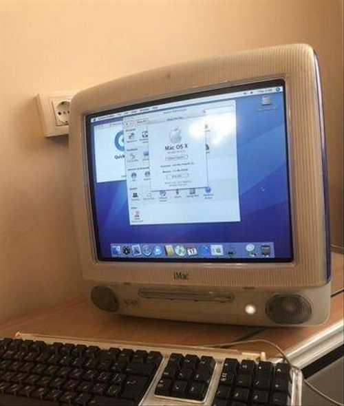 Apple iMac G3 (синий)