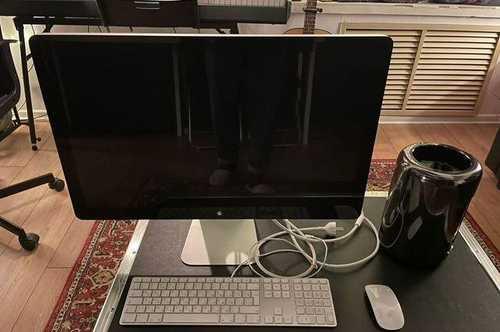 Mac Pro 4-Core 64gb ram + thunderbolt display 27