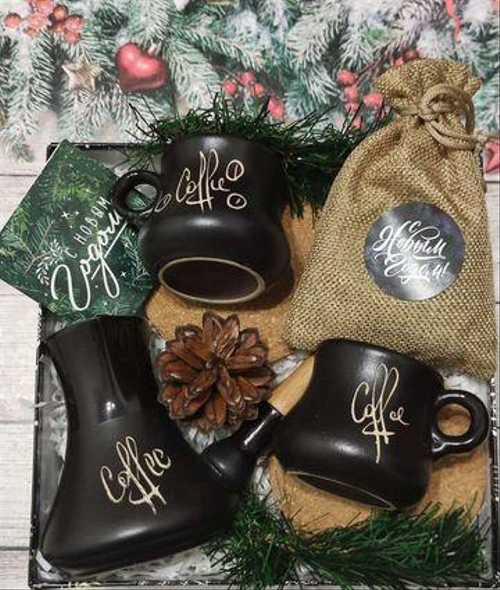 Подарочный новогодний набор "Кофейный"