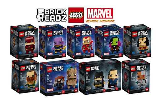 Конструктор Lego BrickHeadz* Marvel DC /новый