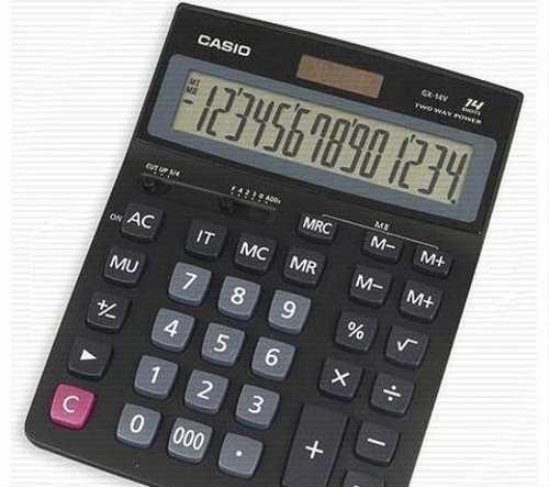 Калькулятор настольный бухгалтерский Casio GX-14V