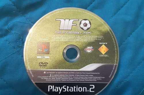 Игра для PS2,This is Football 2005,лицензия PAL