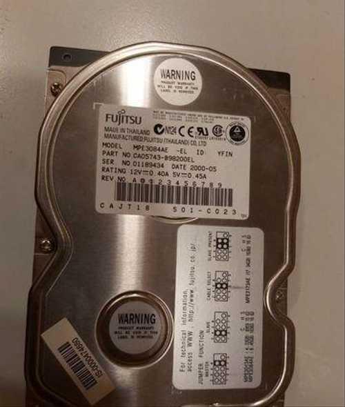 Жесткий диск Fujitsu MPE3084AE