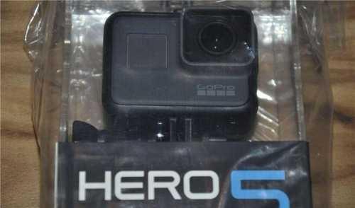 GoPro Hero 5 Black (новая, запечатанная)
