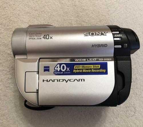 Видеокамера Sony DCR-DVD610E полный комплект