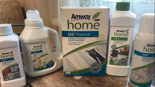 Чистота с Amway Home (средства для стирки, уборки)