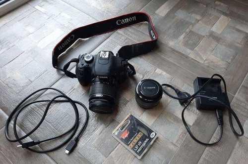 Фотоаппарат Canon EOS 600D Kit (Canon 18-55)