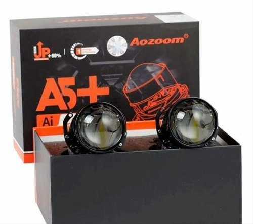 Светодиодные билед линзы Aozoom A5+ 2022 Bi-LED