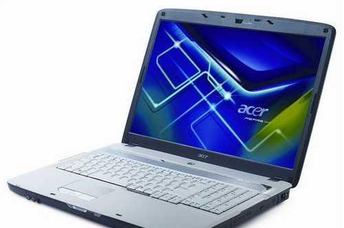 Нерабочий ноутбук Acer 7520G 17"