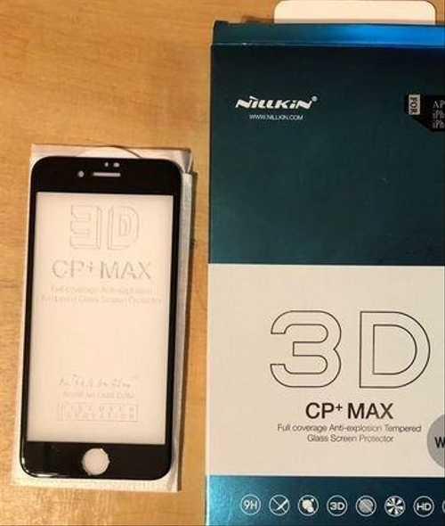 Защитное стекло Nillkin 3d CP+ MAX iPhone 8/ se 20