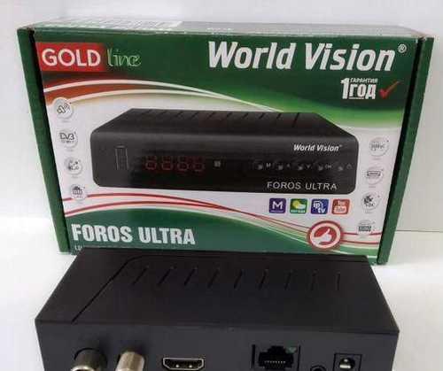 World vision foros ultra. World Vision foros Combo. Цифровой спутниковый и эфирный приемник World Vision foros Ultra. Ресивер World Vision foros Ultra cxeма.