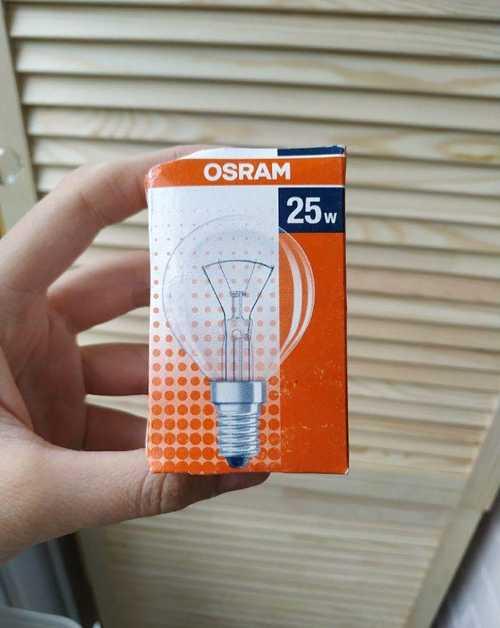 20 лампочек e14, 25w. osram classic
