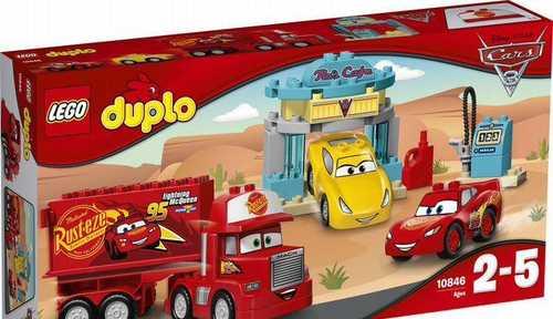 Lego duplo Cars 10846 Кафе Фло Конструктор(новая)