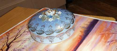 Шкатулка фарфоровая СССР