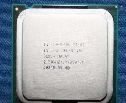 Процессор Celeron E3300 2.5 Ghz